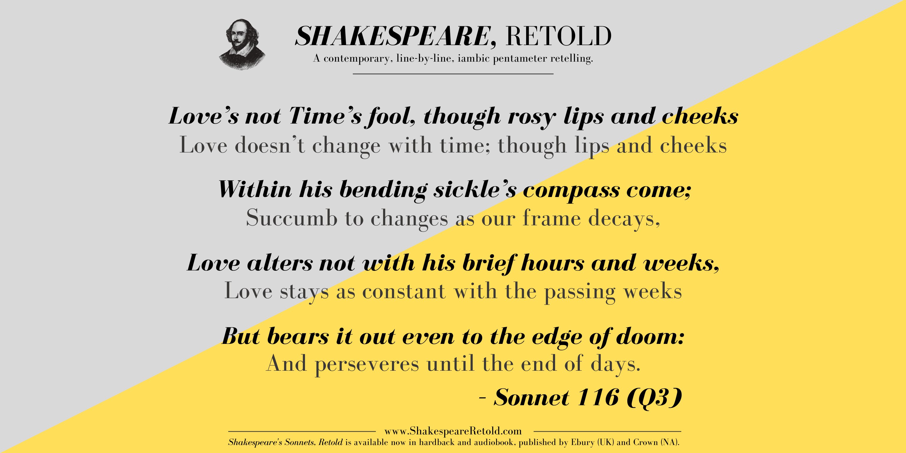 Shakespeare Sonnet 116 Quotes