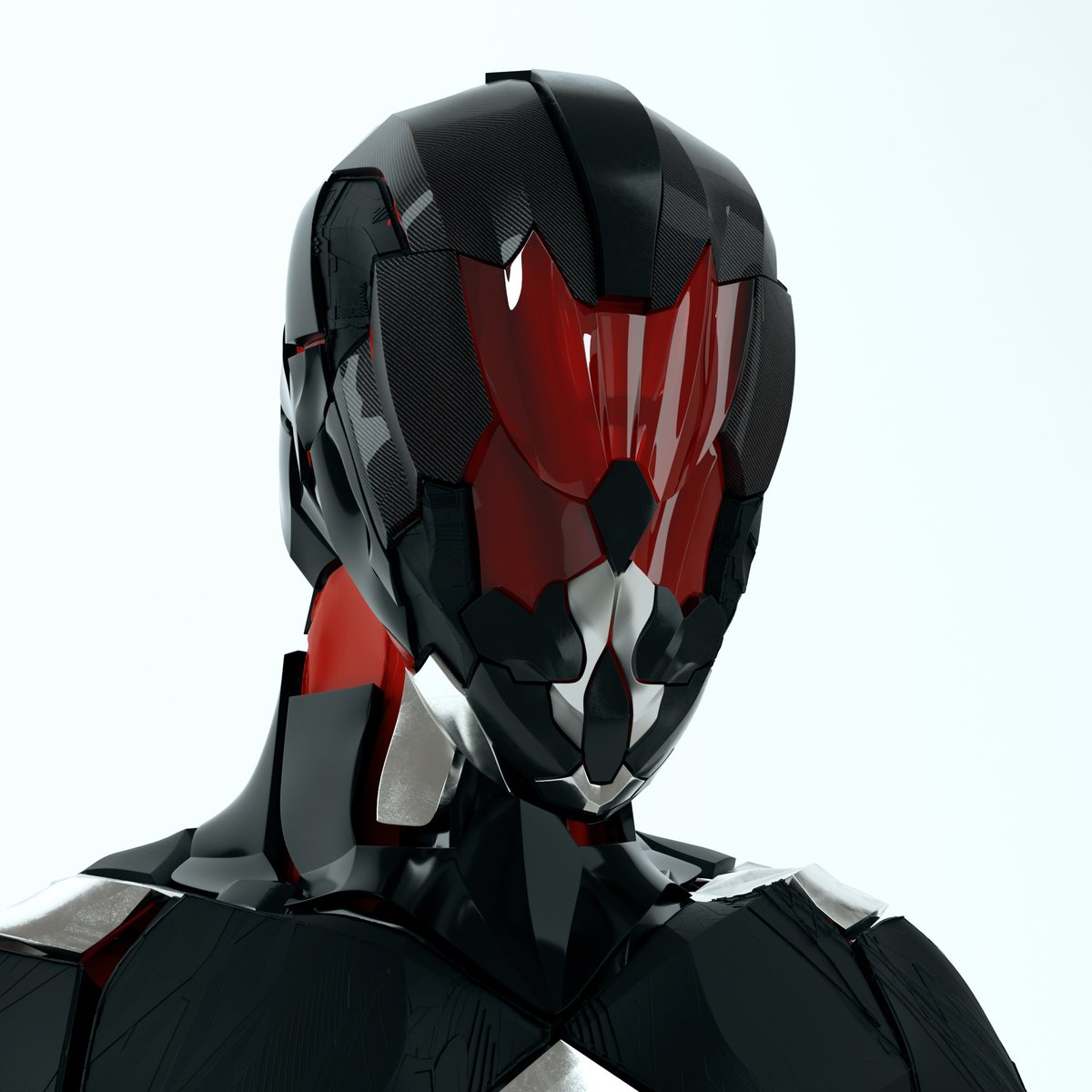 Sci Fi Helmet Concept Art