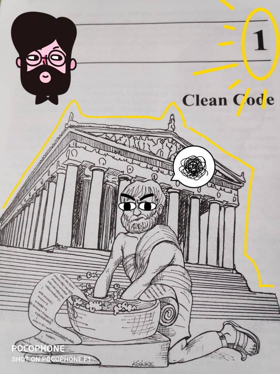 بسم الله نبدأ Clean code : Chapter 1 1. الكود موجود موجود و اللي يقولك ان هيجي يوم و هيبقي فيه ...