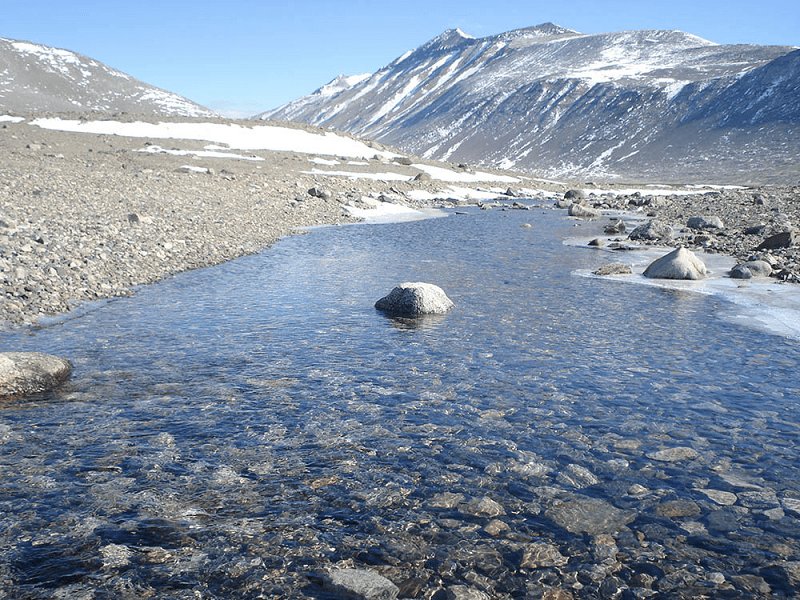 Rivers In Antarctica