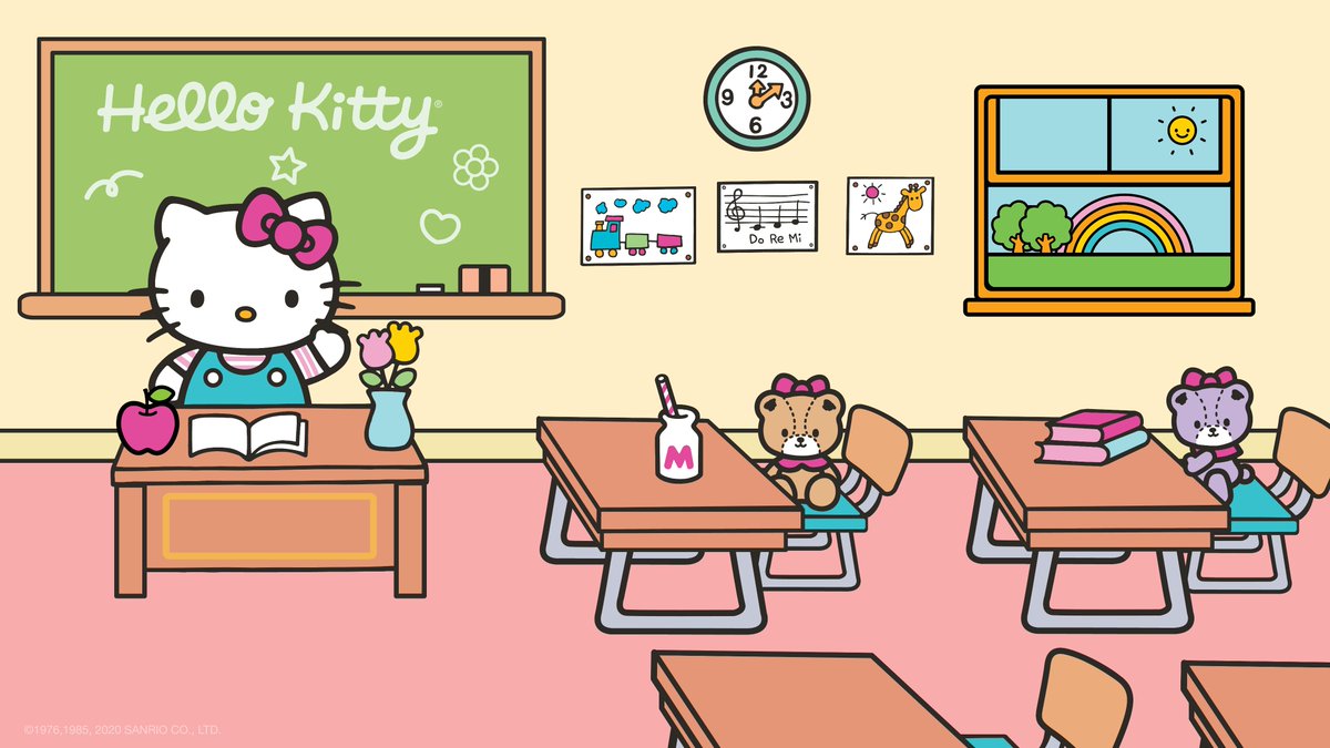 Hello Kitty Teacher Clipart