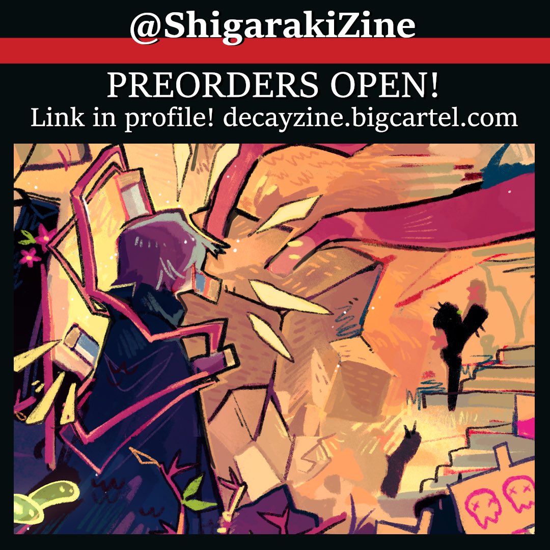 「ayye here's another zine preview!! this 」|sock @ too many zinesのイラスト