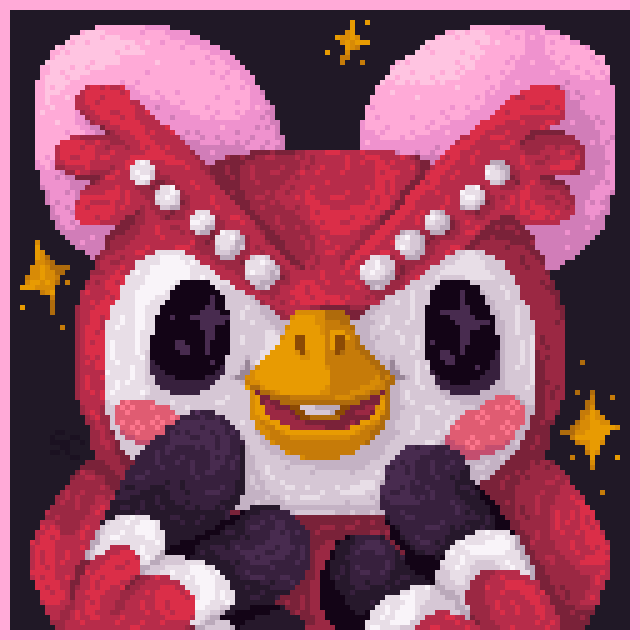 Cute Animal Pixel Art