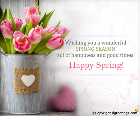 Happy Spring Day My Love