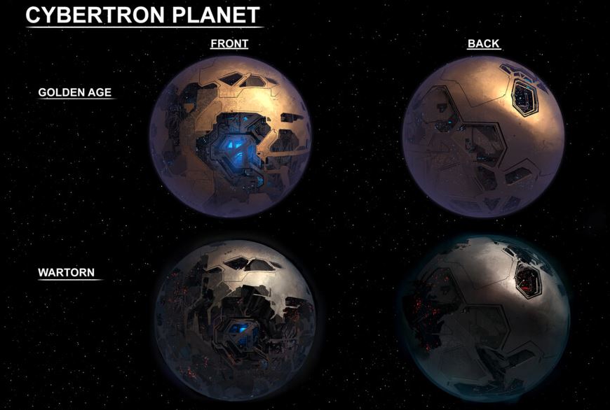 Transformers Cybertron Planet