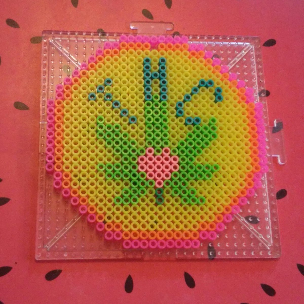 Pot Leaf Perler Pattern