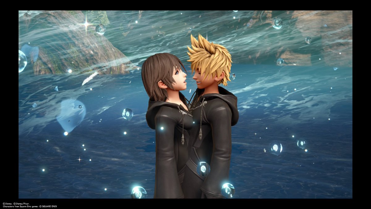 Kingdom Hearts Xion And Roxas Love