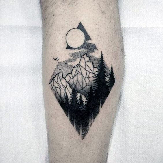 Low Poly Tattoos Anybody Willing To Design A Low Poly Silver Tattoo?