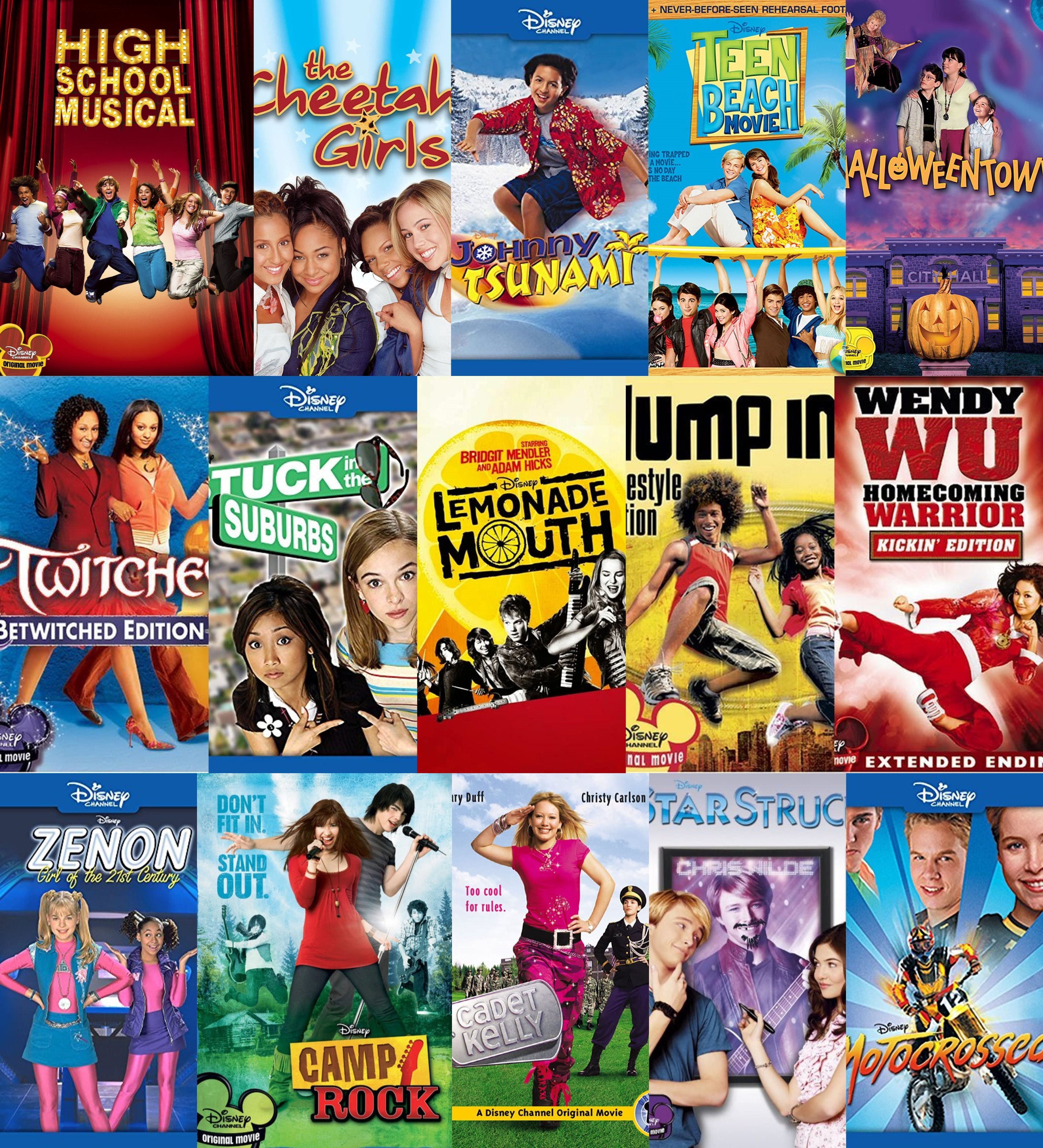 Disney Channel Original Movies 2000s Disney Channel Original Movies 2000s