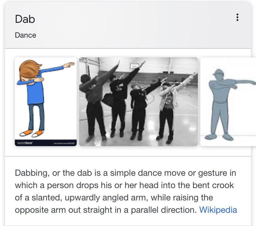 Meme Dab Dance Move