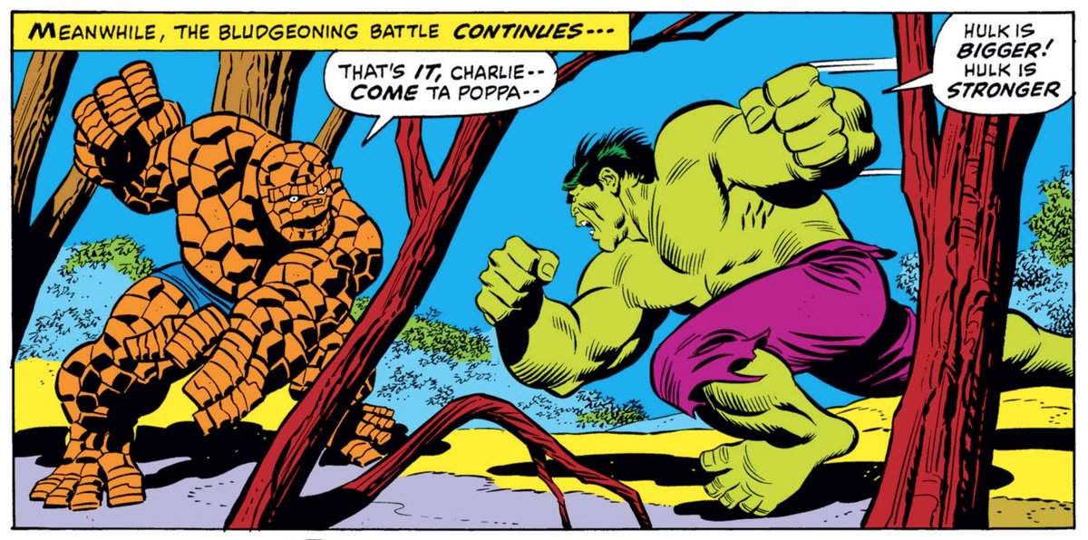 The Incredible Hulk Vs The Thing