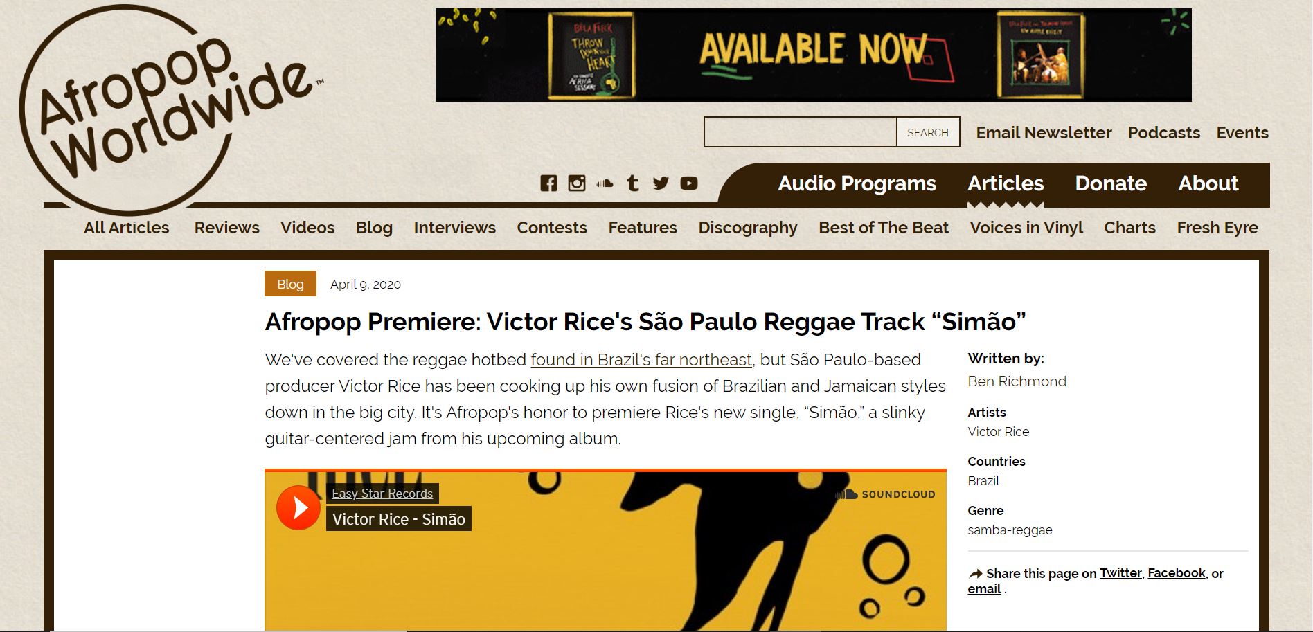 The Skints' Video for "Learning To Swim" is out now