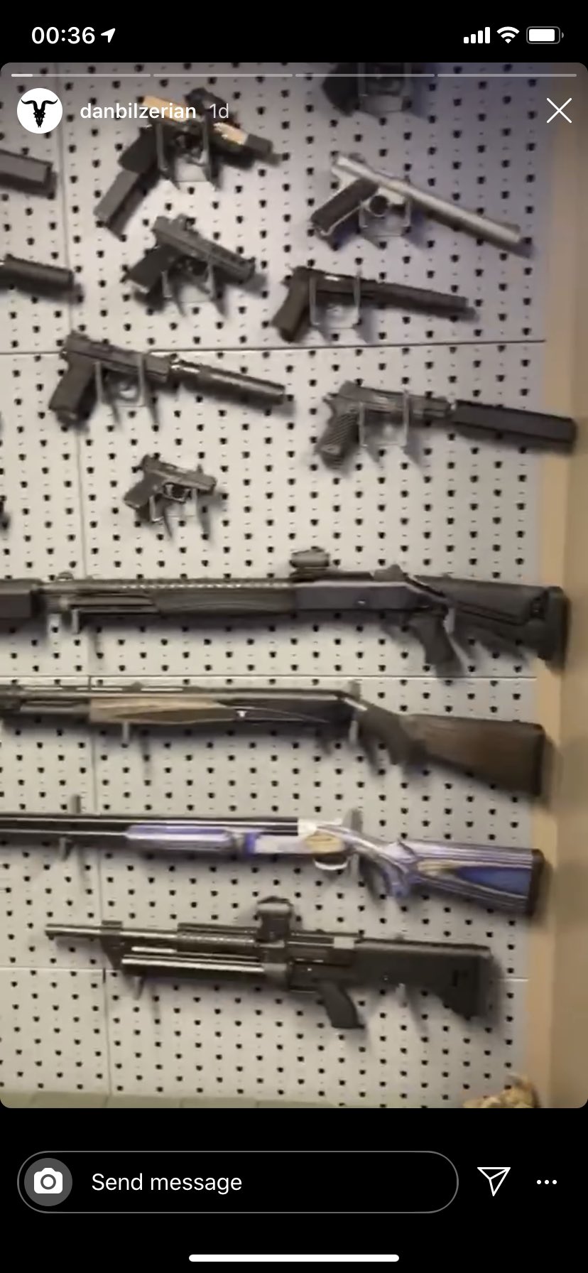 Dan Bilzerian Guns
