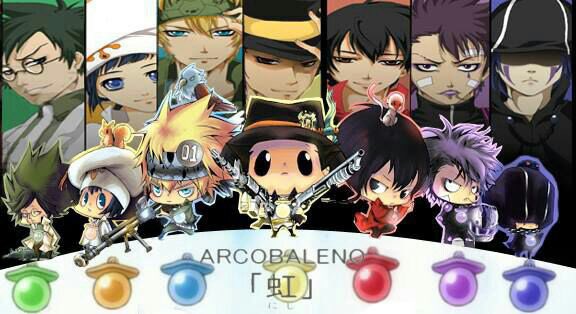 Hitman Reborn Wallpaper Arcobaleno