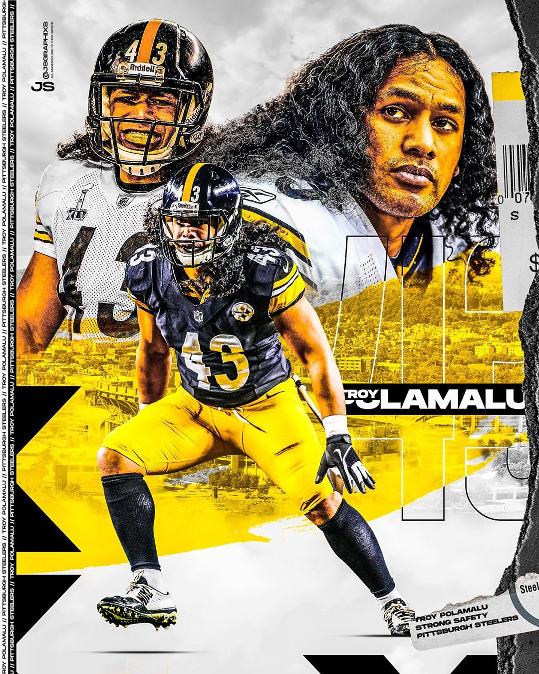 Troy Polamalu Wallpaper Backgrounds