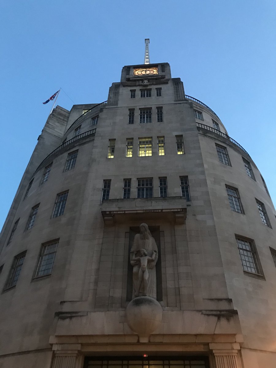 Arriving at BBC Broadcasting House for an early shift was not what I ...