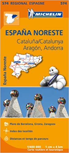 carte michelin catalogne
