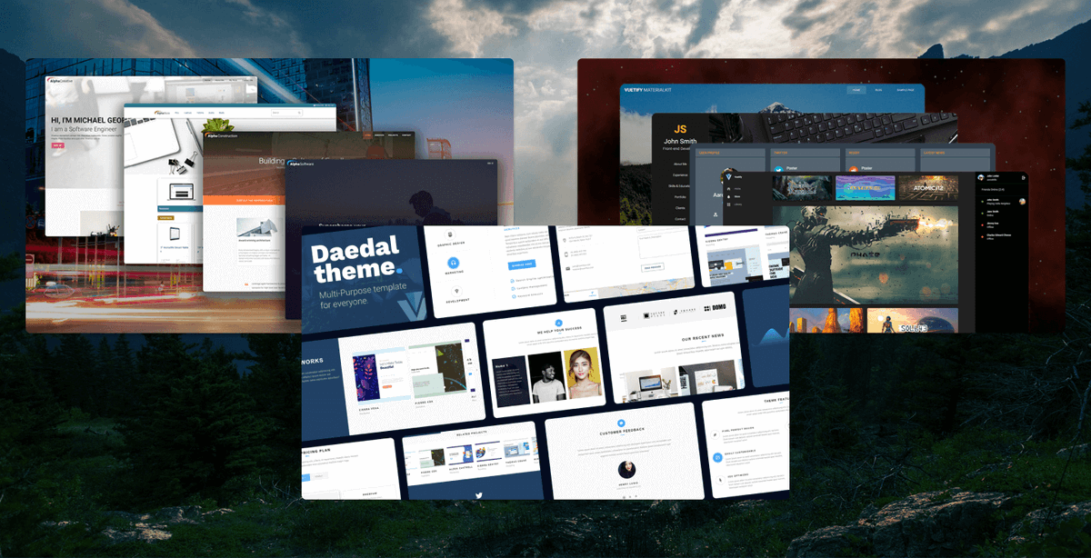 Vuetify.js on Twitter: "PSST! We've got a sale going on for all of our themes until Sunday 🚀 ...