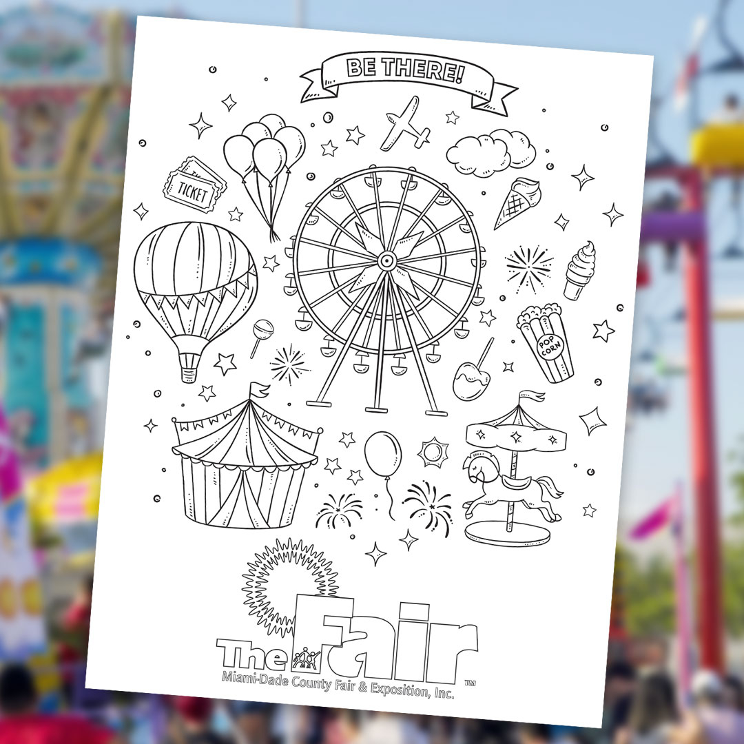 Fair Coloring Page
