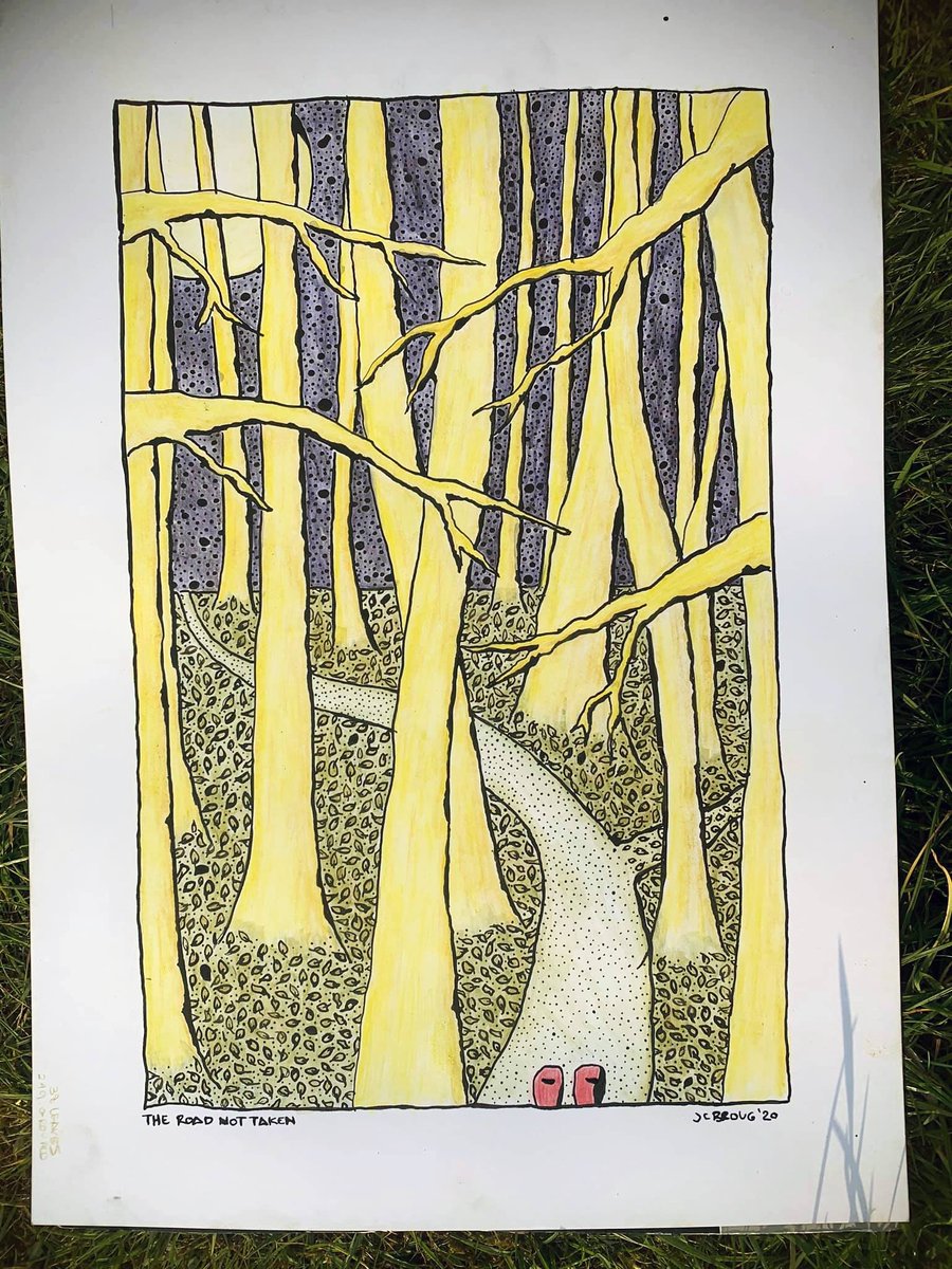 The Road Not Taken Sketch