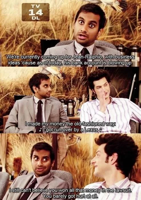 Tom Haverford And Jean Ralphio