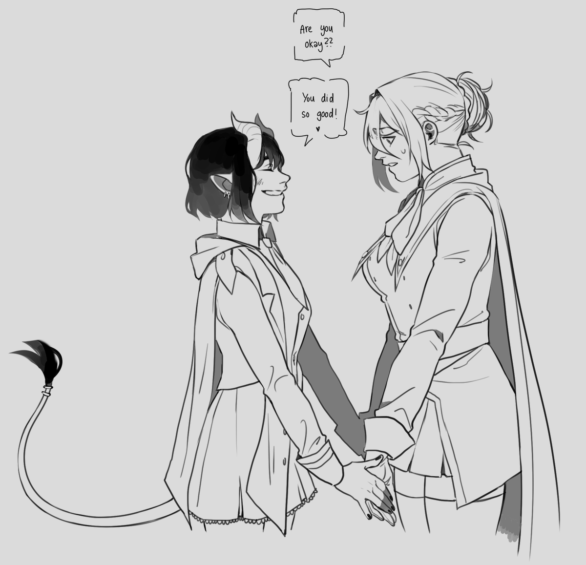 「switch around meme with @Hanasdrawing and @Liu_senrust ? thi」CØFFIN∆TEDの漫画