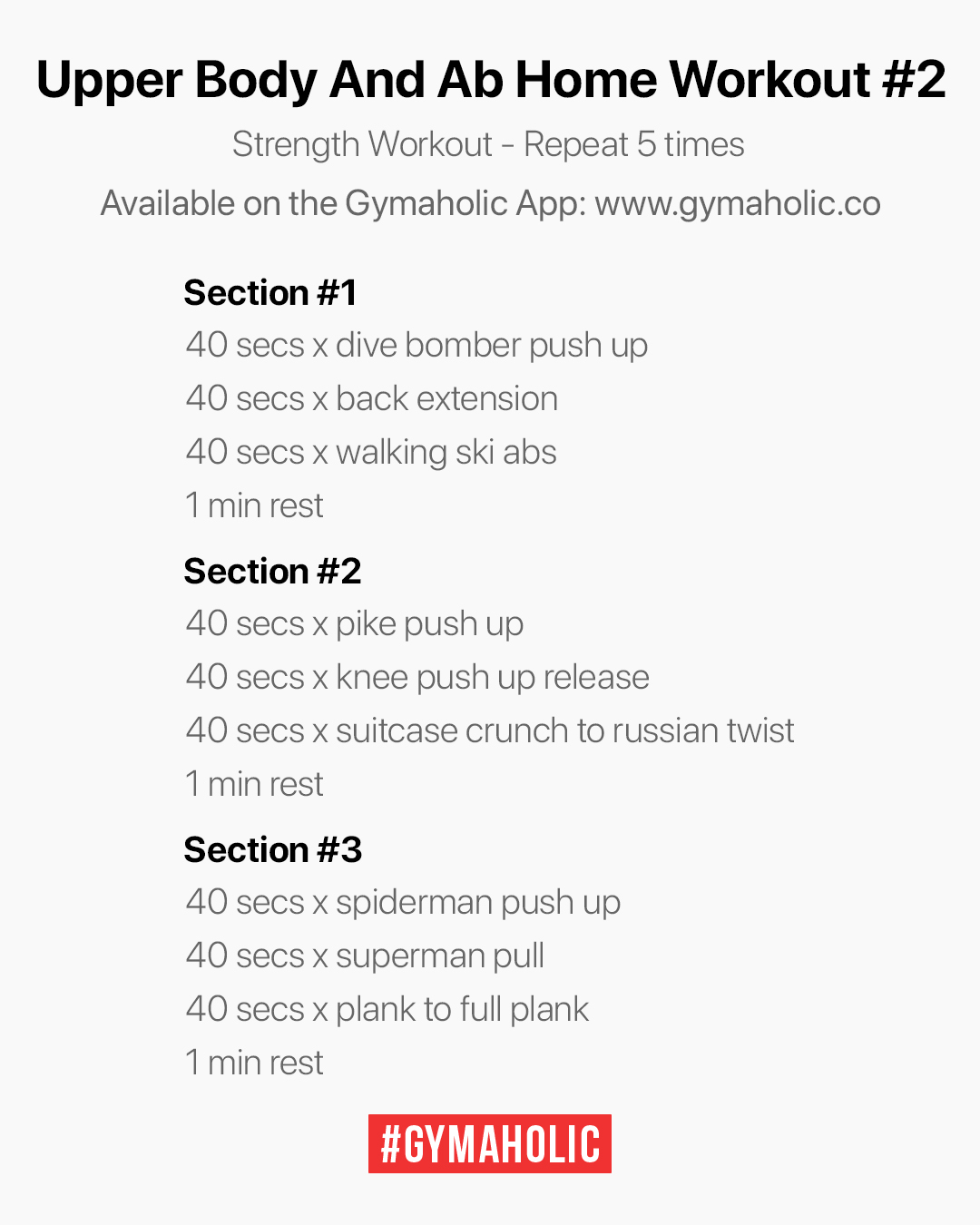 No Equipment Workout Upper Body Best Sale