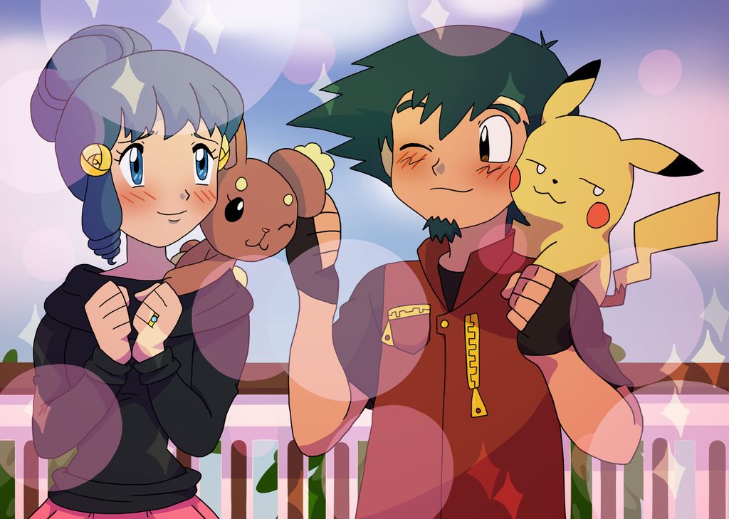 Pikachu And Buneary Wedding