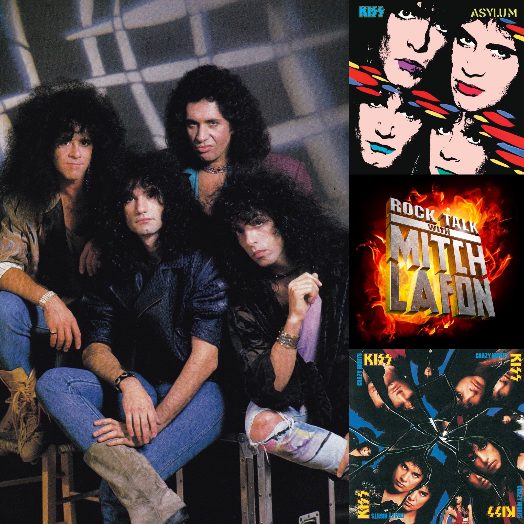 Kiss Asylum Album Cover