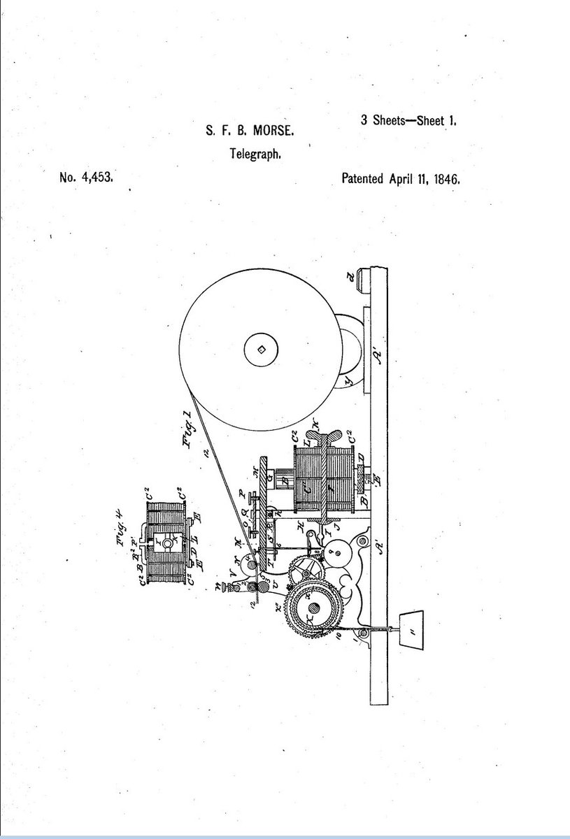 Samuel Morse Telegraph Diagram