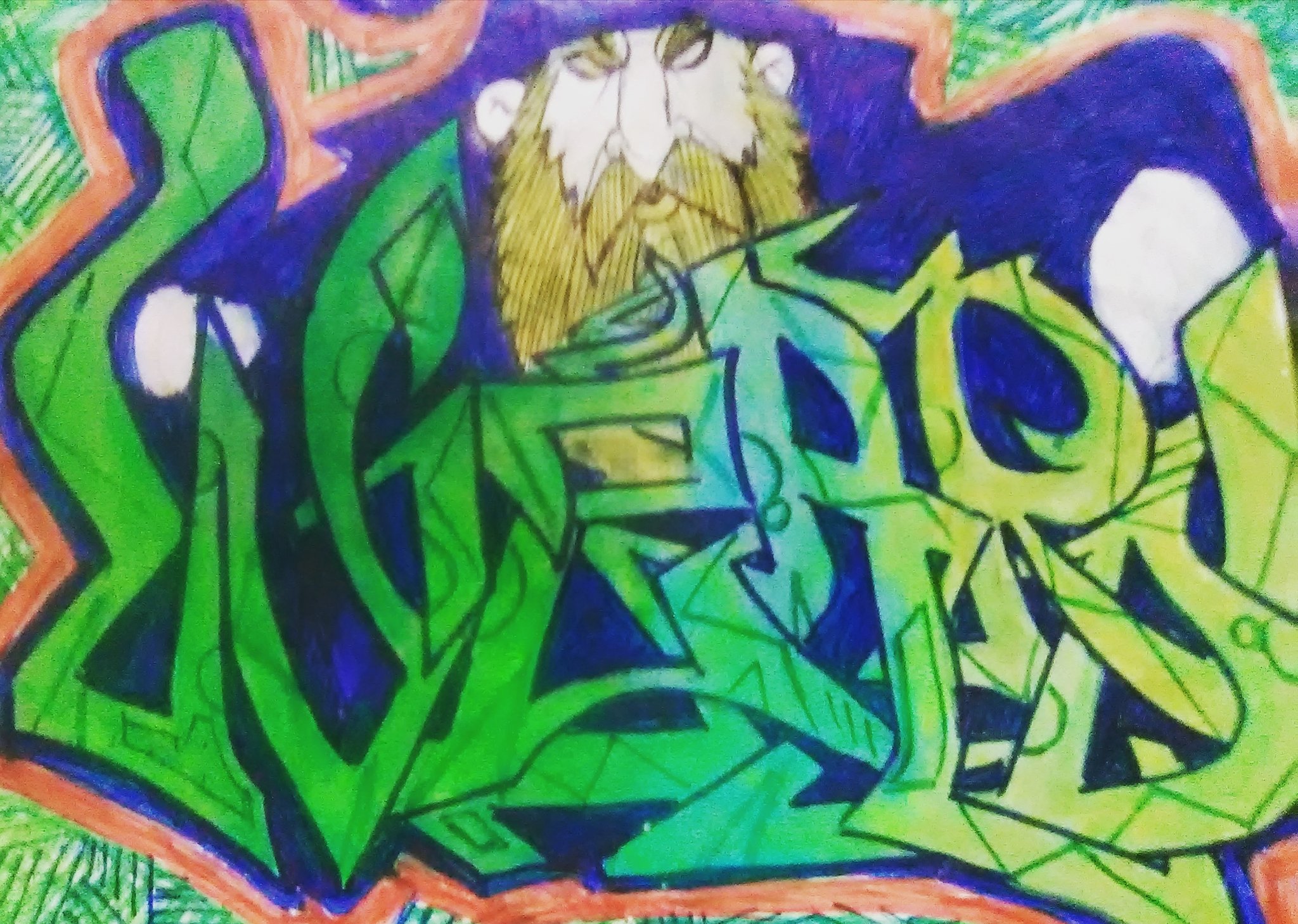 Graffiti Spray Can Characters By Wizard