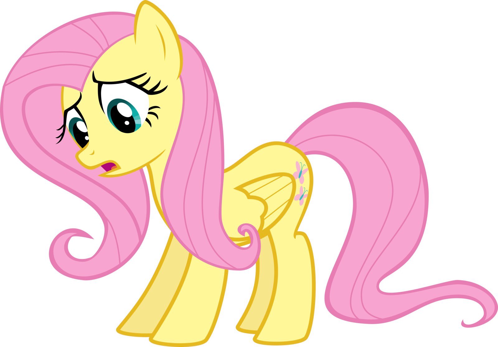Fluttershy Scared