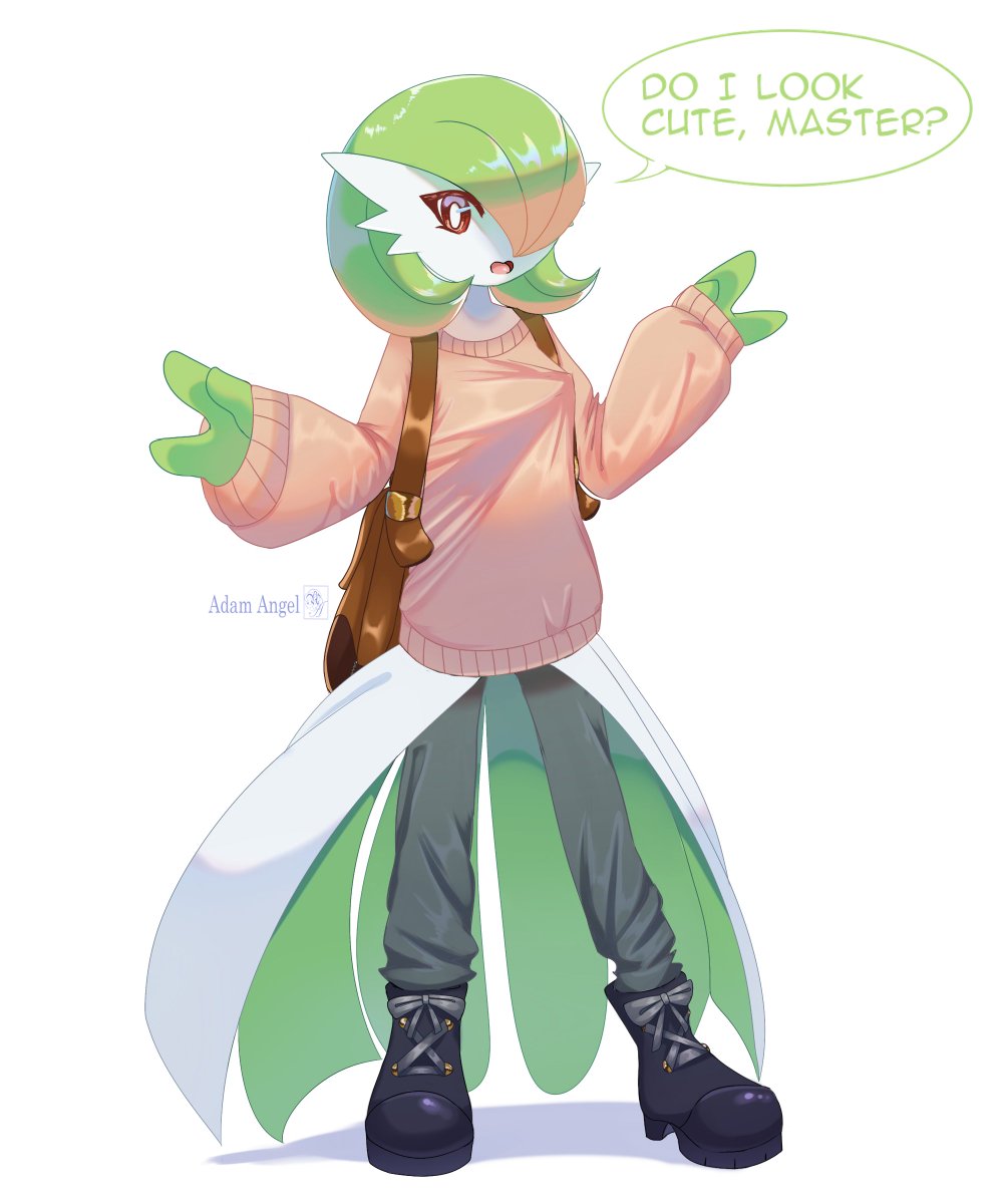 Pokemon Gardevoir And Trainer