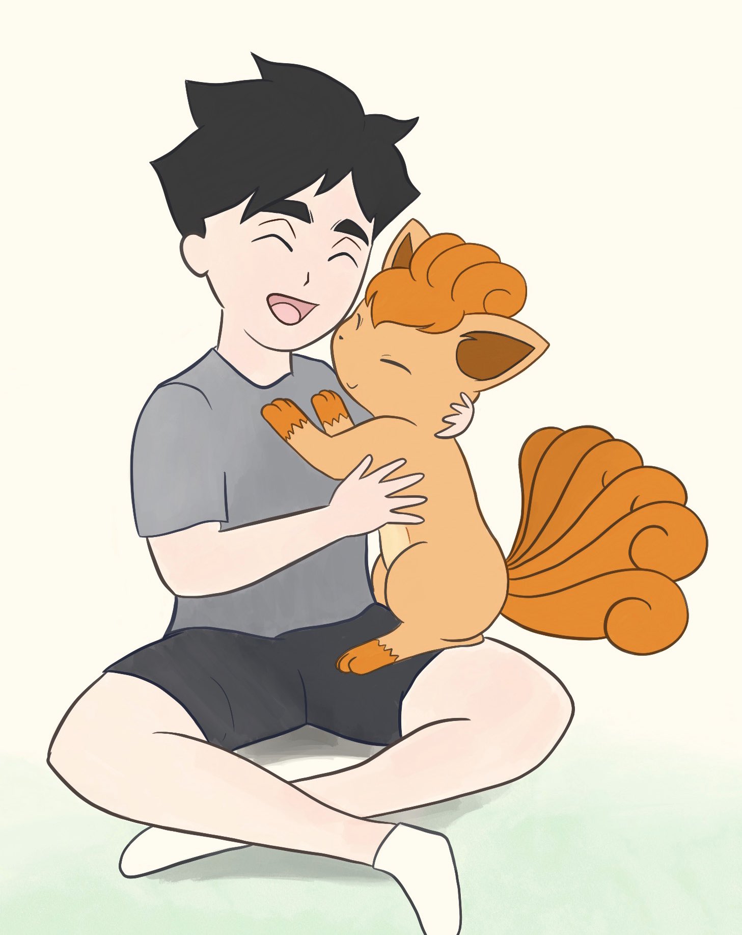 Vulpix Human Boy