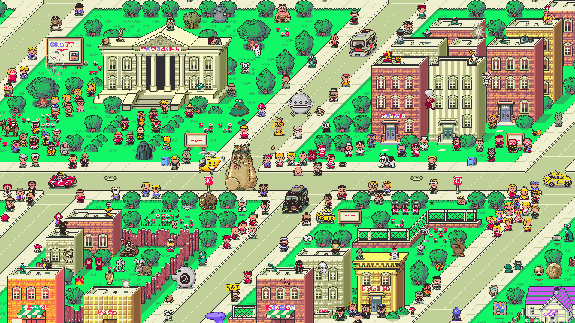 Earthbound Onett Wallpaper