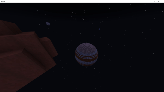 Minecraft Solar System Map