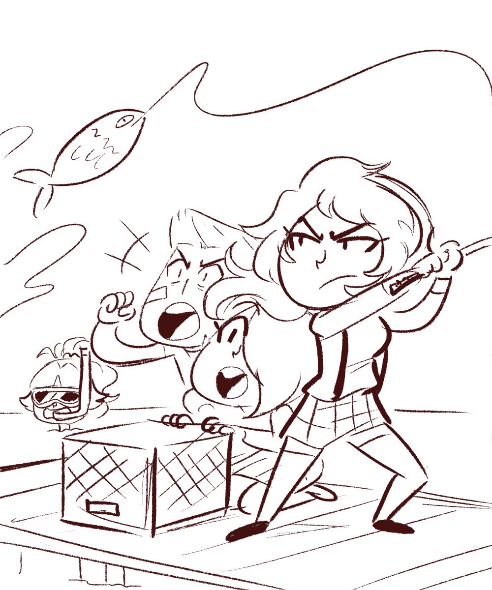 「Small break from P5R for a lil AU and OG thing donte be dam ...