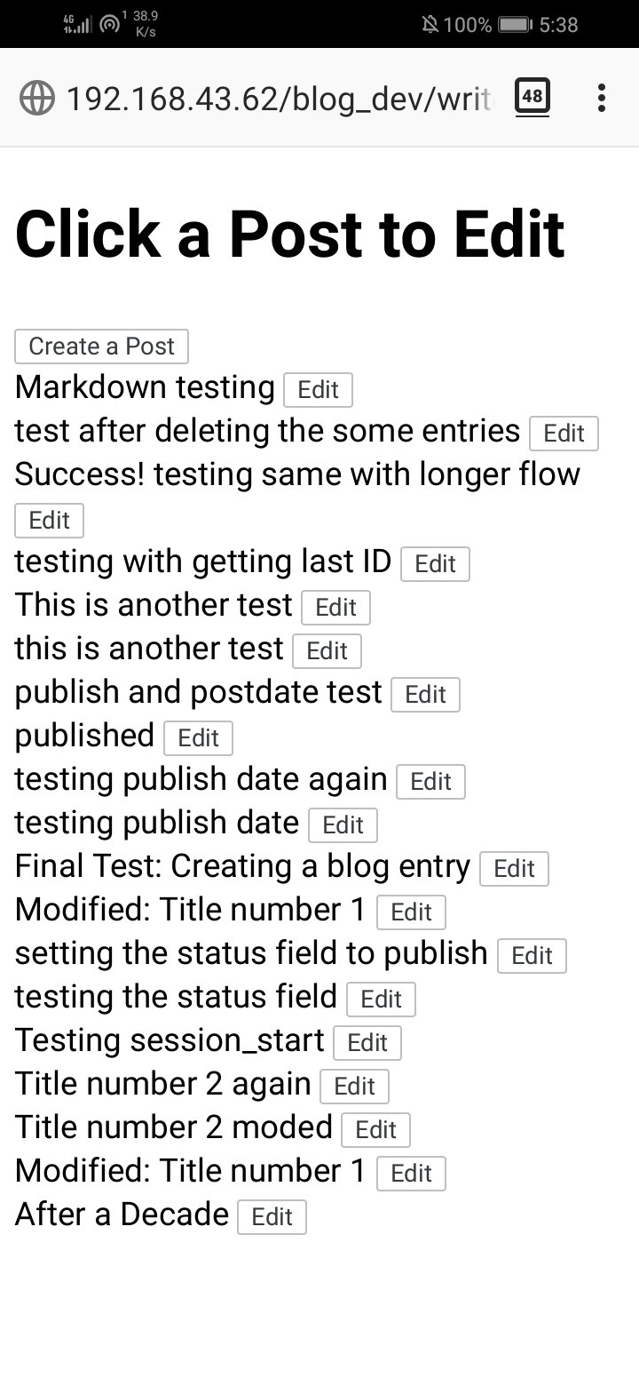on Twitter: "1. Used #parsedown to write on markdown instead of using HTML tags. 2. Added the ...