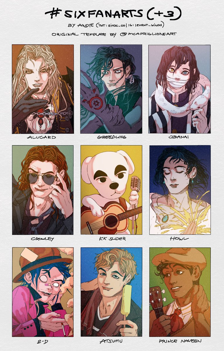 「one last update till i reappear with the finished work ? #Si」andie ☀️の漫画