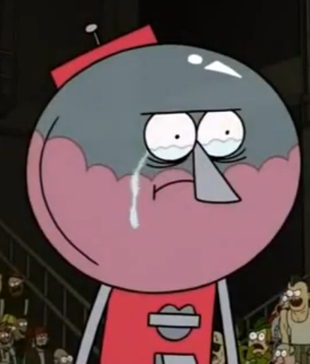 Regular Show Pops Crying