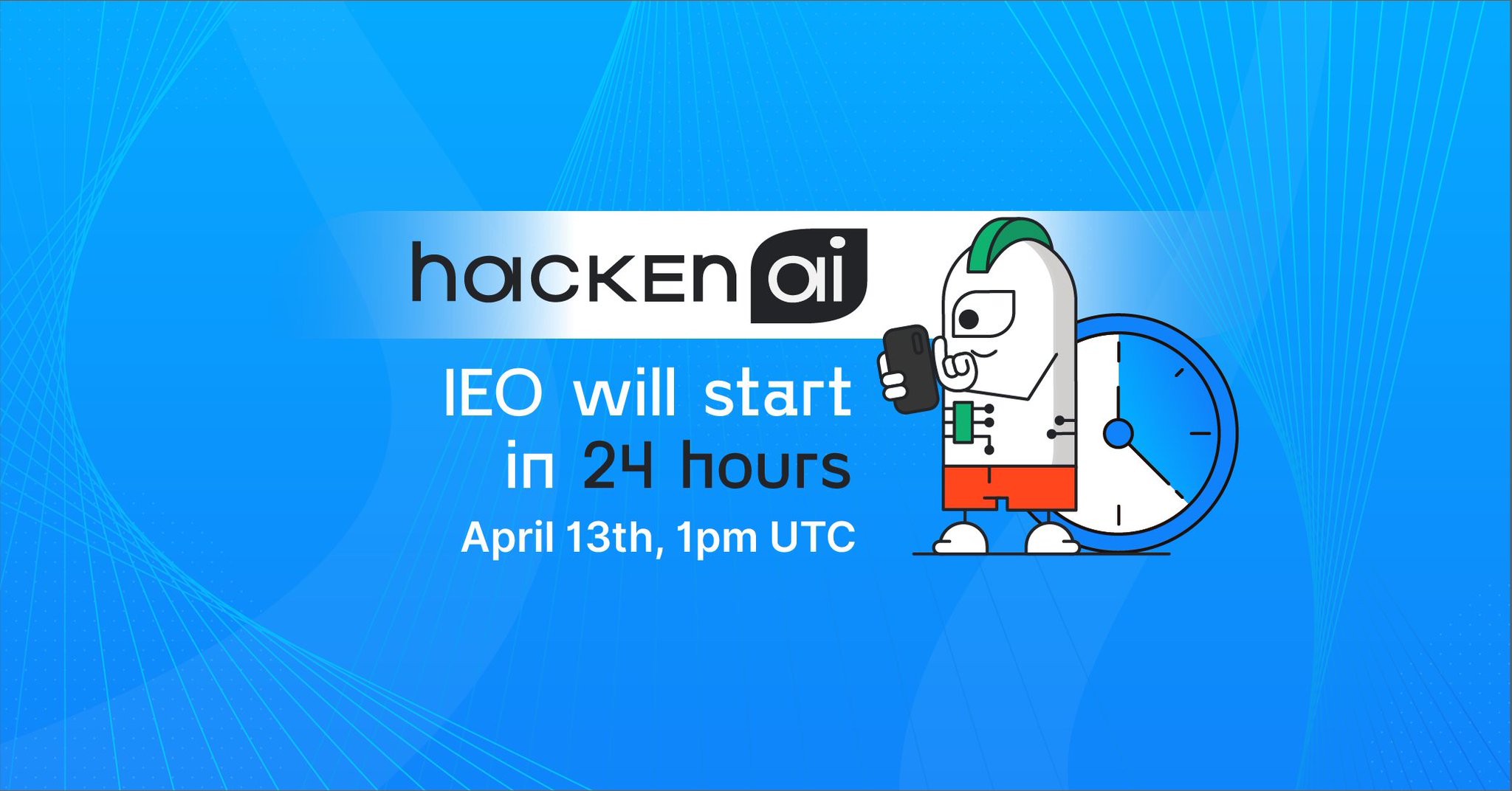 Hacken🇺🇦 on Twitter: "The $HAI countdown begins! Only 24 hours left until the #HackenAI IEO on ...