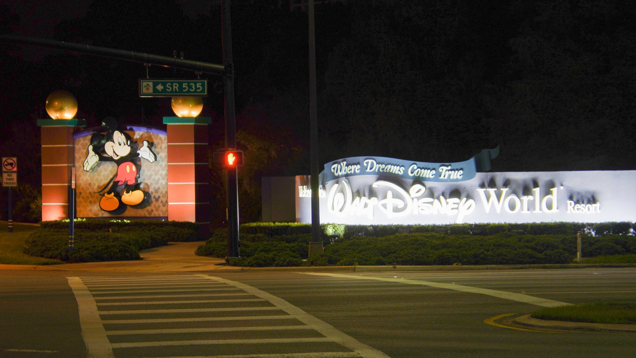 Disney World Entrance Sign