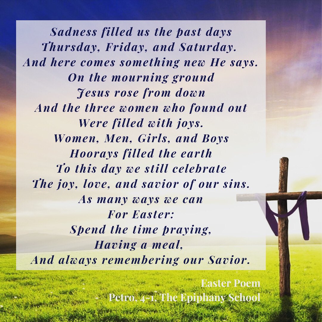 Written by 4th grader, Petro, this poem truly celebrates the miracle of ...