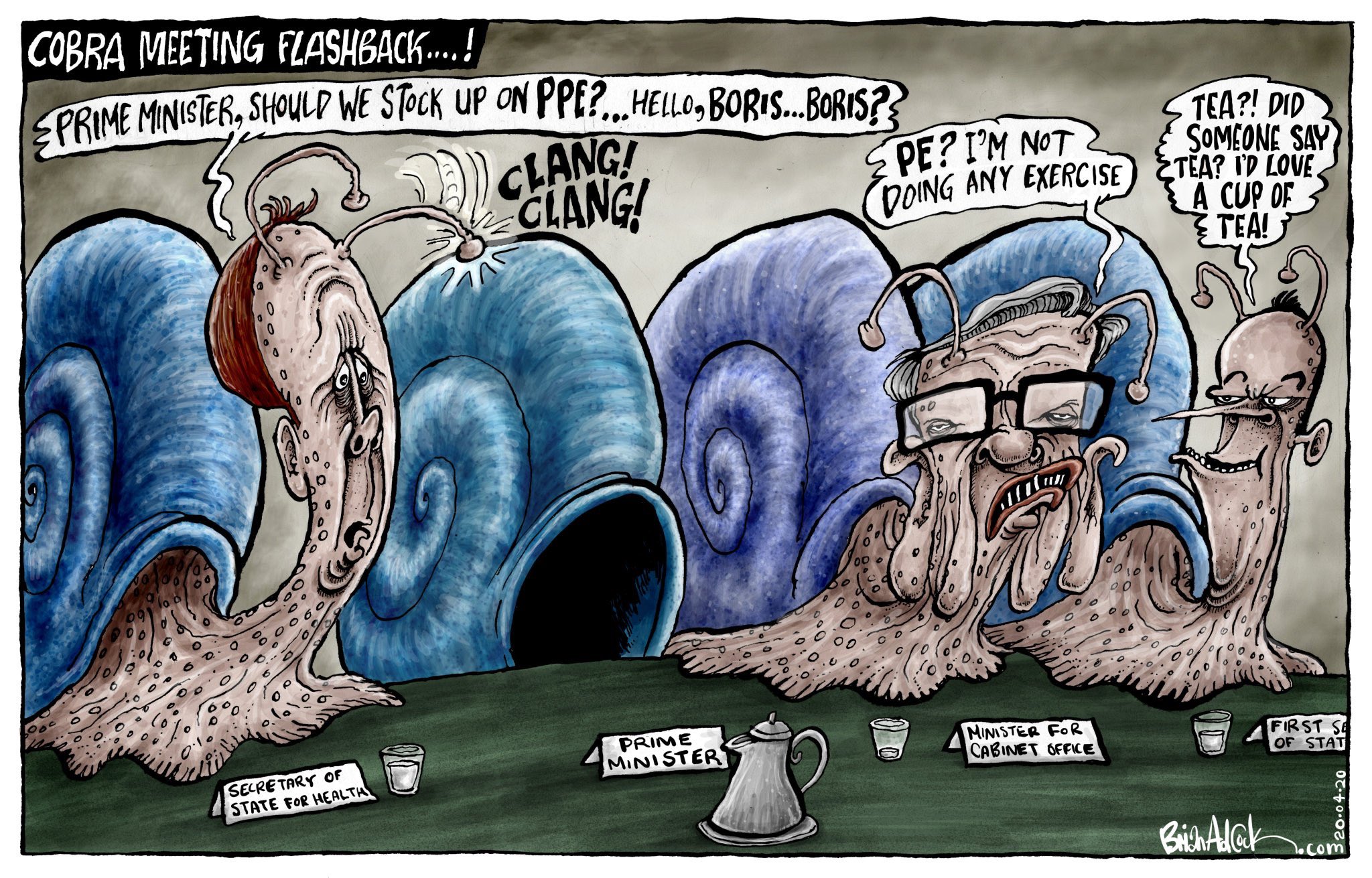 Having A Flashback Cartoon