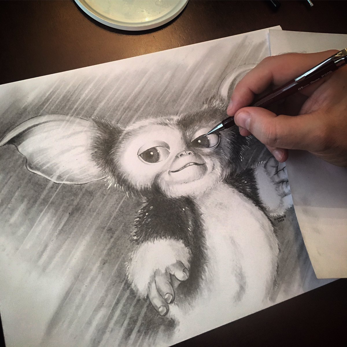 Gremlins Gizmo Drawing