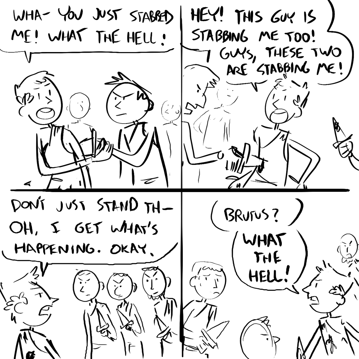 「the assassination of julius caesar 」|AC Stuart - Get Awoo! Volume 1 ...