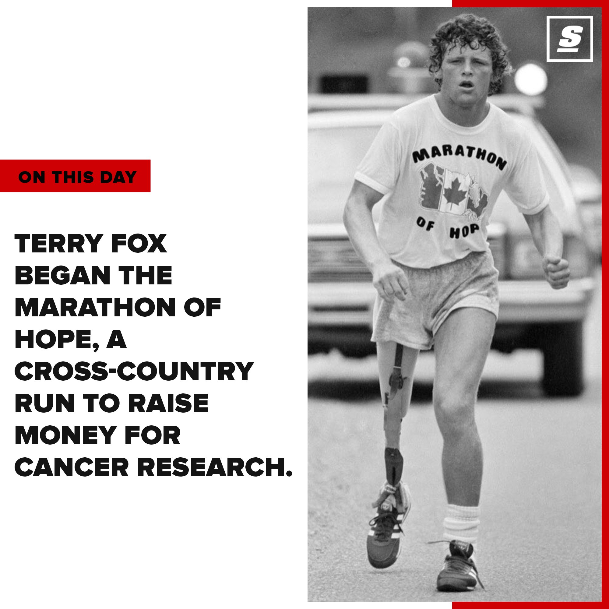 Terry Fox Prosthetic Leg