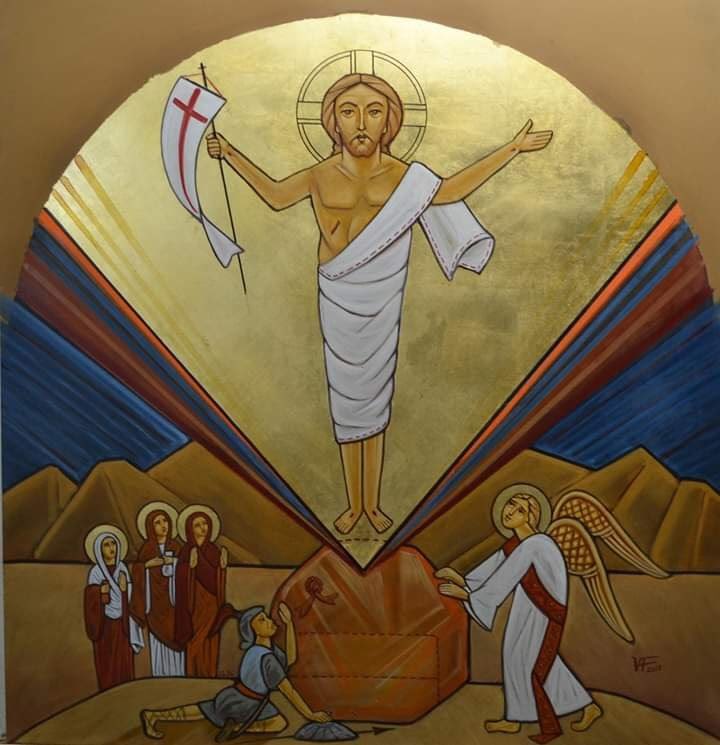 Resurrection Icon Coptic