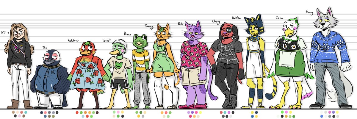 「I did it. I made a character sheet for a」|Cheesy (Commissions OPEN!) 🦆 ...