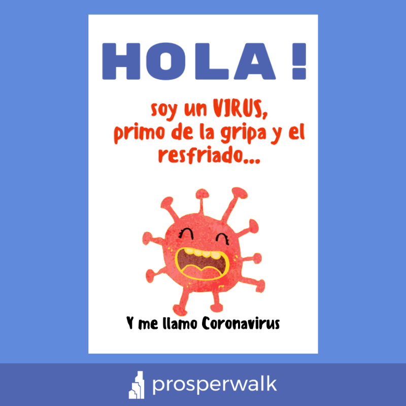 ProsperWalkMX on Twitter: "“¡Hola! Soy el Coronavirus”, el cuento para ...
